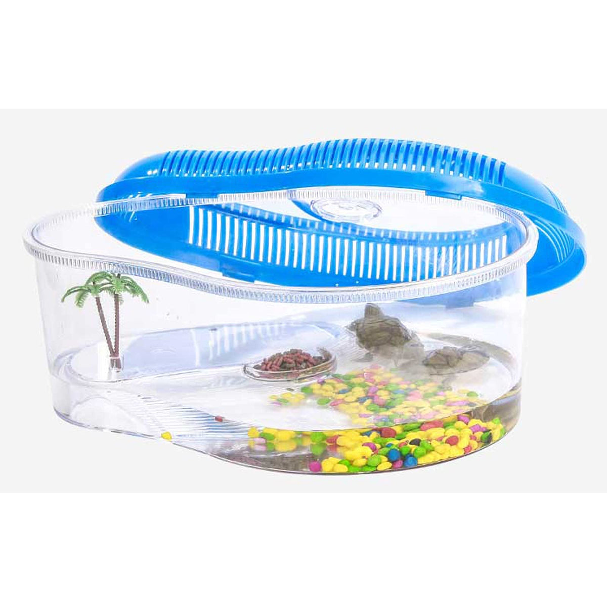Plastic Turtle Tank (Green cover) – DE Aquatic